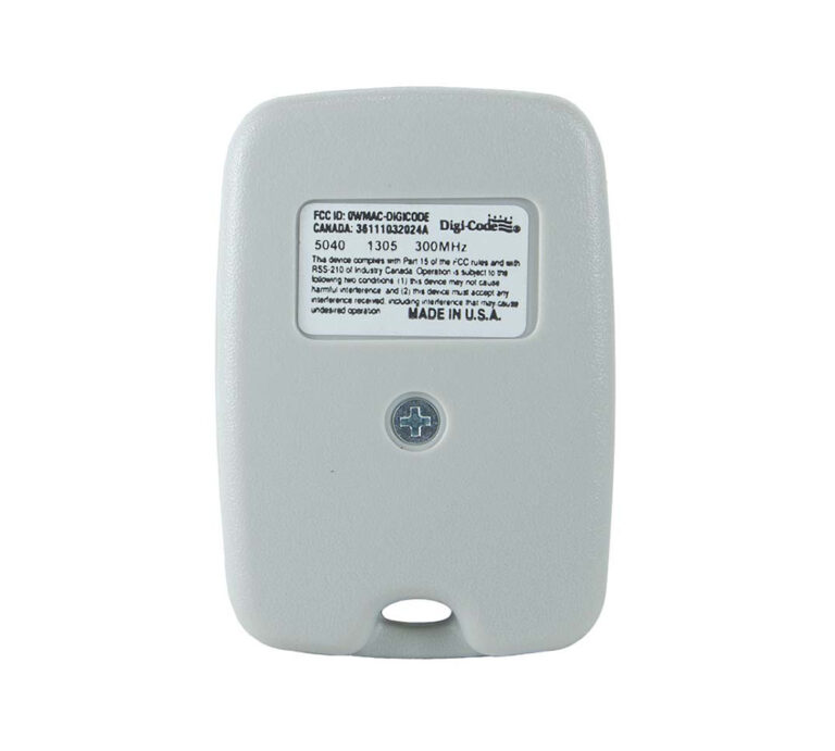 Digi-Code DC-5040 300MHz Multi Code Compatible to 3060\3070