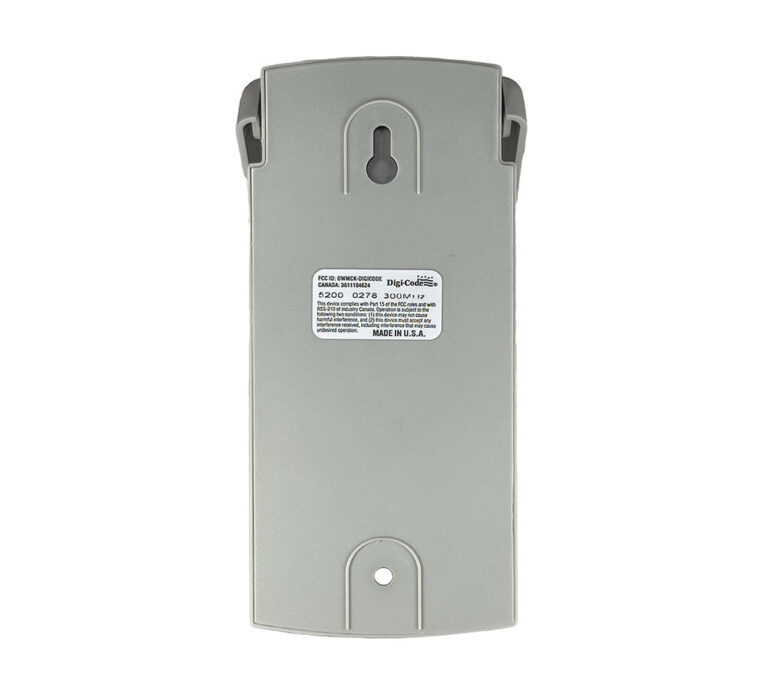 Digi-Code DC-5200 300MHz Wireless Garage/Gate Opener keypad